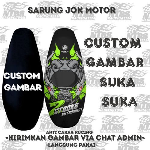 Jual CUSTOMNAMA sarung cover jok motif gambar | Shopee Indonesia