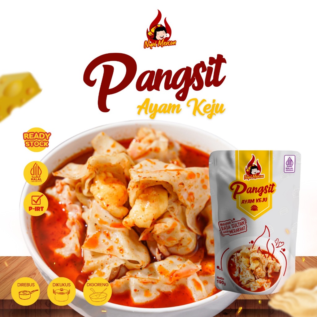 Jual Nyai Mercon - PANGSIT AYAM KEJU NYAI MERCON | Shopee Indonesia