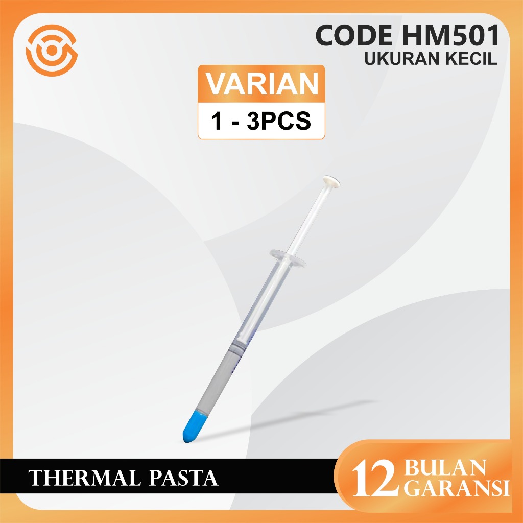 Jual Voc Thermal Paste Suntik Jarum Kecil HM501 Isi 1/2/3pcs Silikon ...