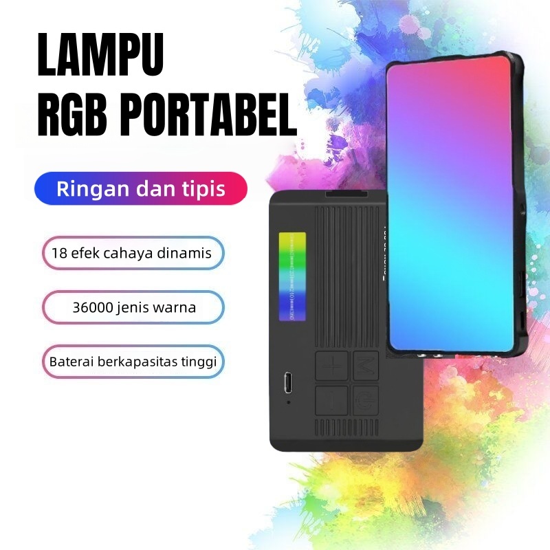 Jual RGB Lampu LED Video Lampu Studio Led Lighting Portable Mini Lampu ...