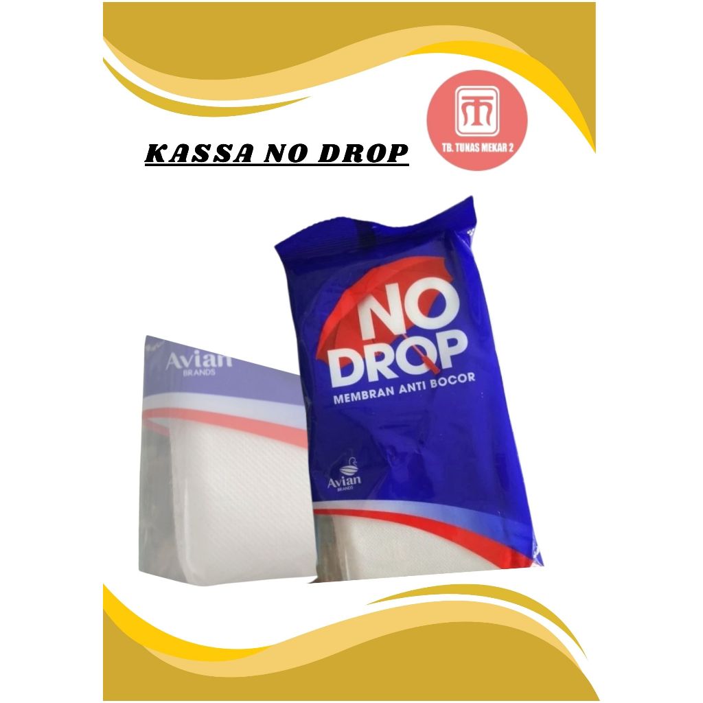 Jual MEMBRAN NO DROP SERAT FIBER SERABUT KASA WATERPROOFING ANTI BOCOR ...