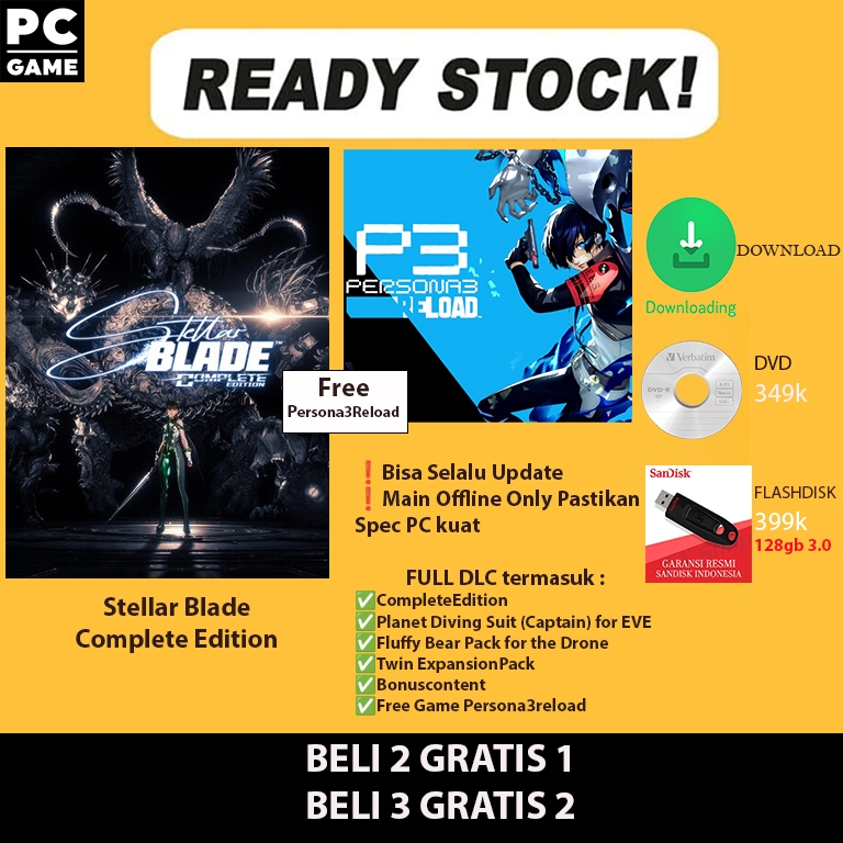 Jual Stellar Blade Complete Edition PC Original | Shopee Indonesia