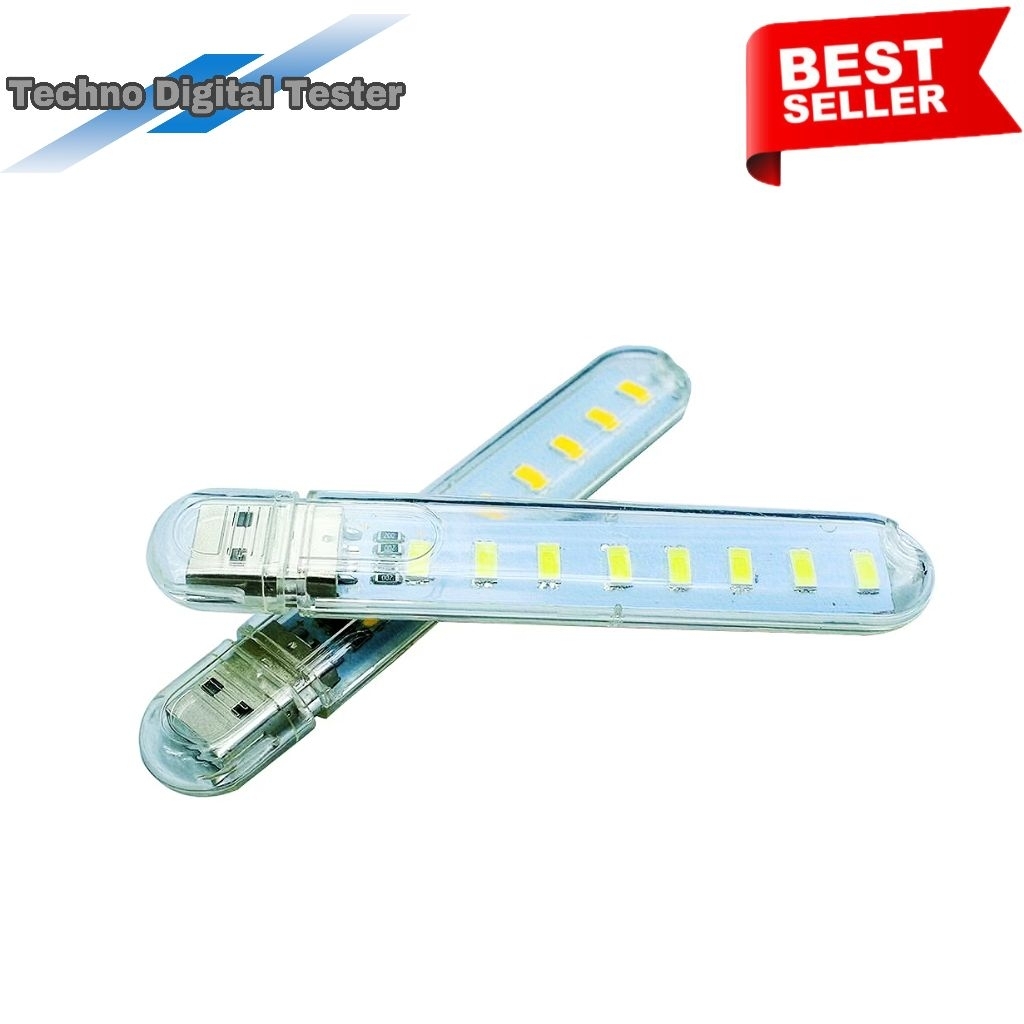 Jual Lampu USB Led Strip - Lampu Mini 8 LED - USB Lampu Led 5 Volt 12 ...