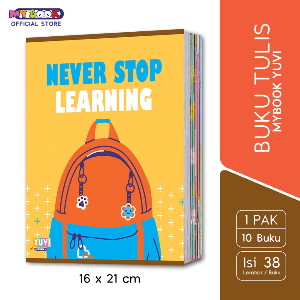 Jual My Book Yuvi Buku Tulis Seri Sekolah Anak / School Series 38 ...