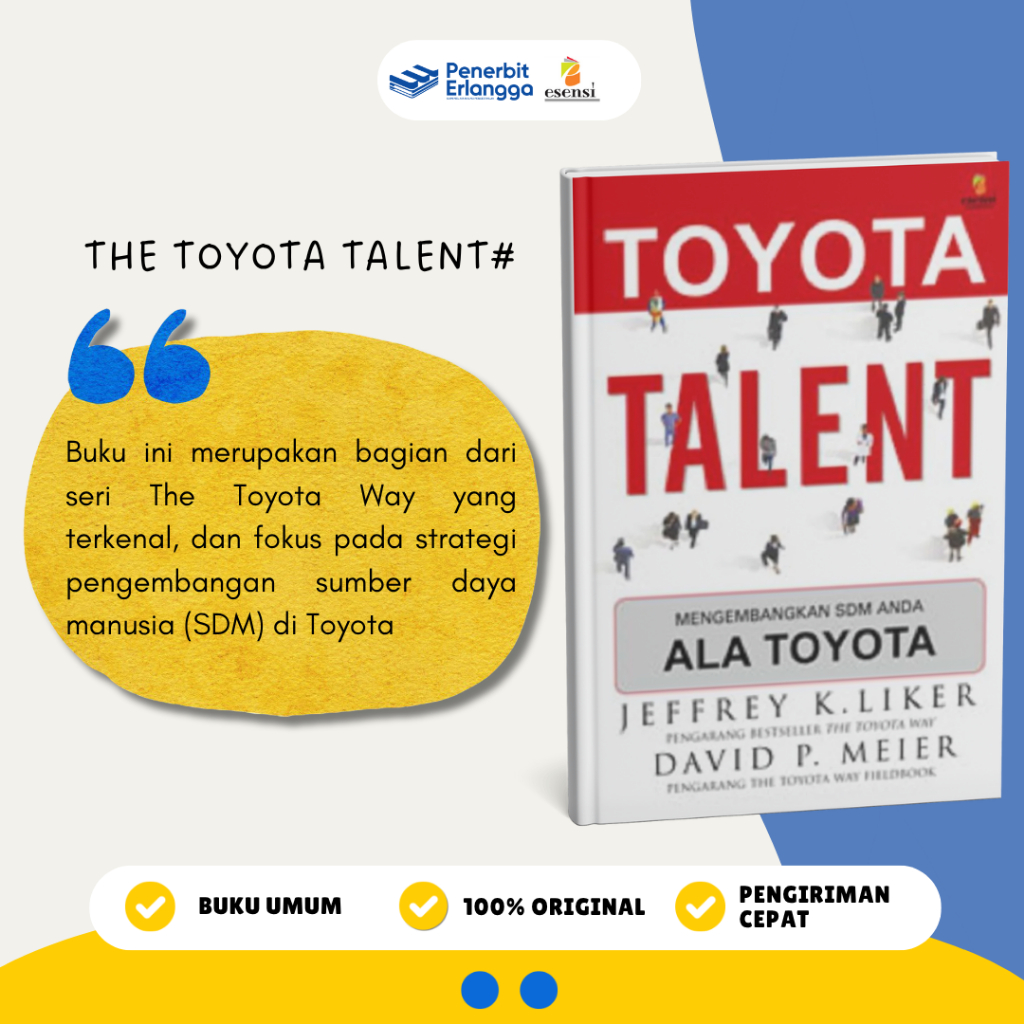 Jual [Erlangga Official] Buku Referensi Umum: The Toyota Talent ...