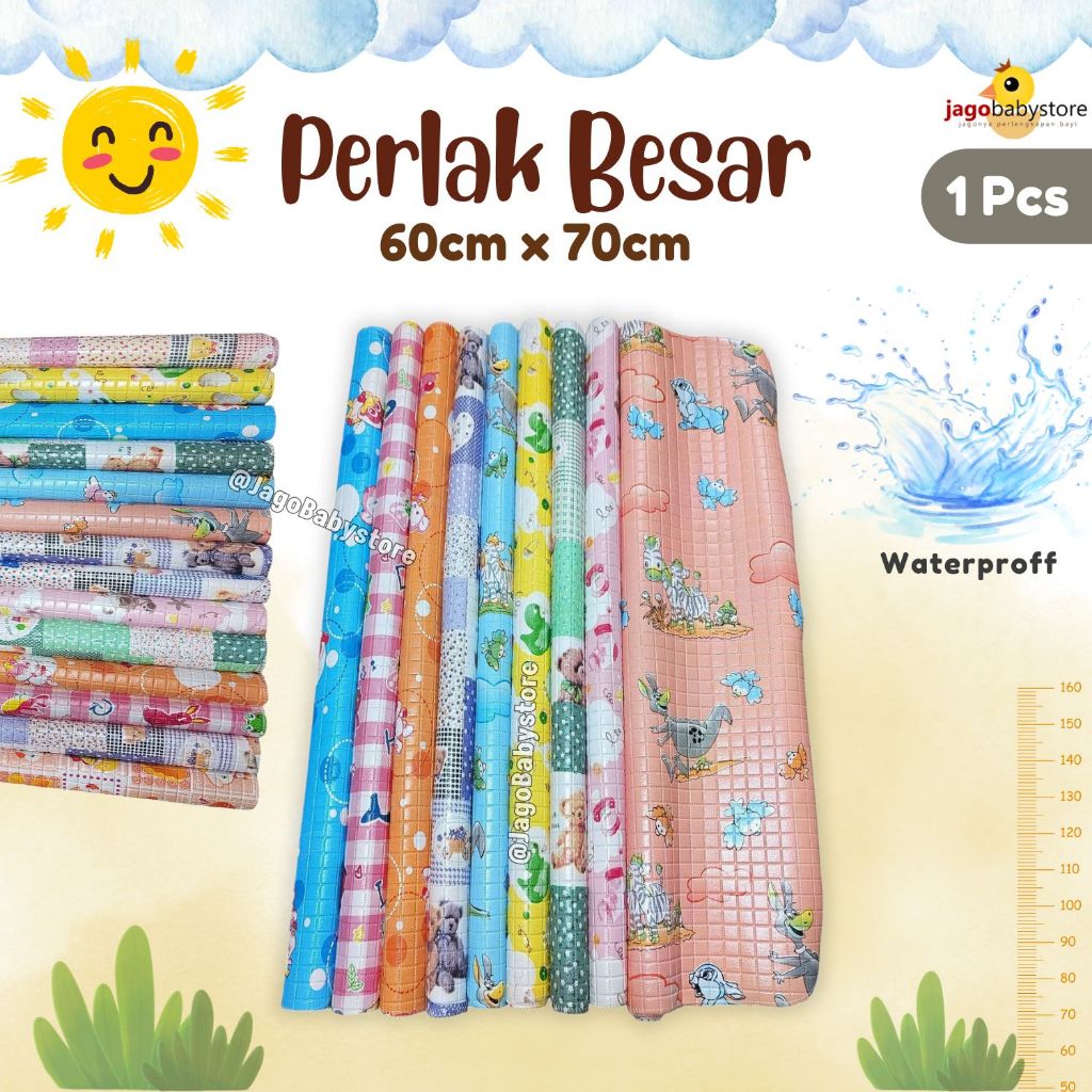 Jual 1 Pcs Perlak Bayi Karakter BESAR ukuran 60cm x 70cm | Shopee Indonesia