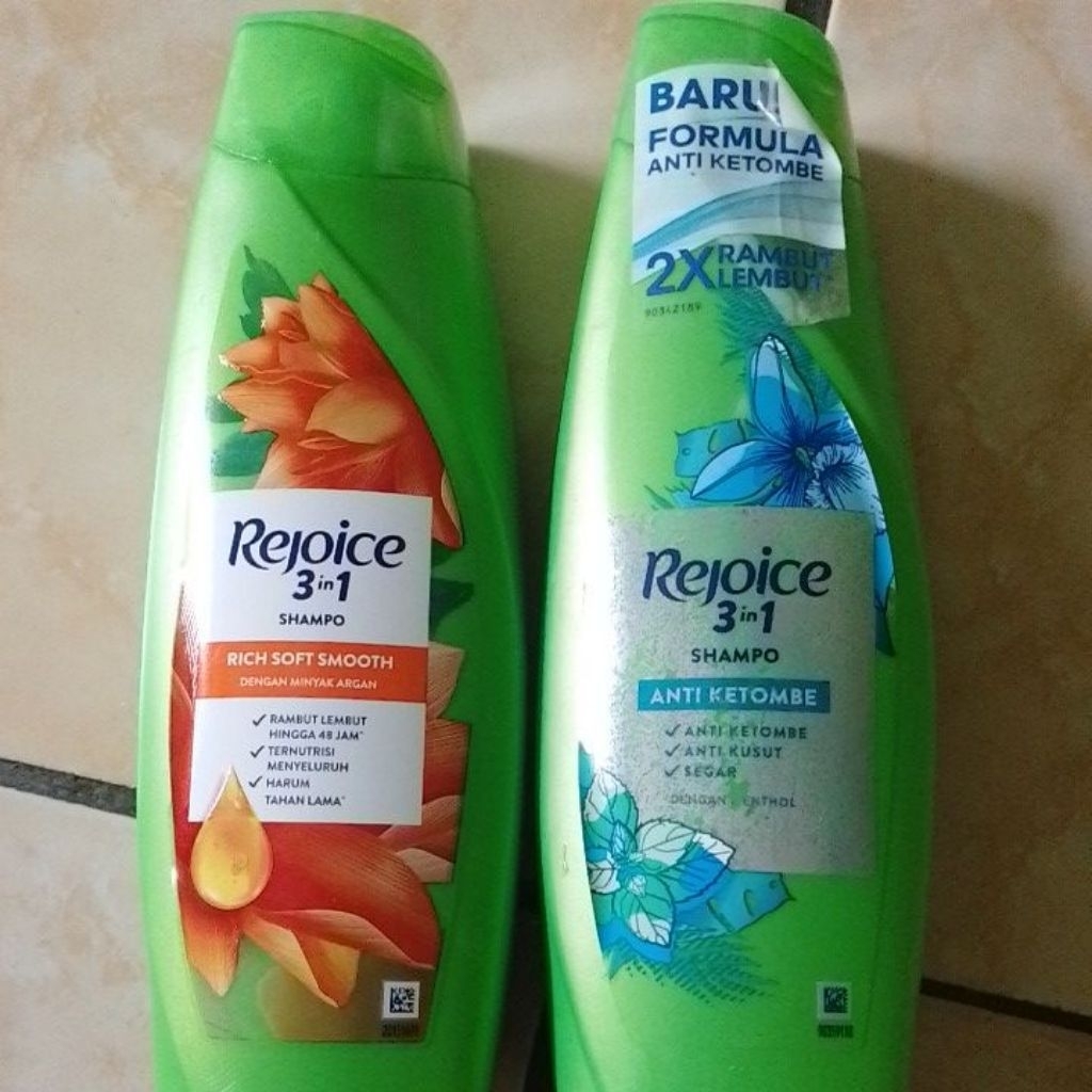 Jual shampoo rejoice Rich soft smooth 340ml(lecet kemasan) | Shopee Indonesia