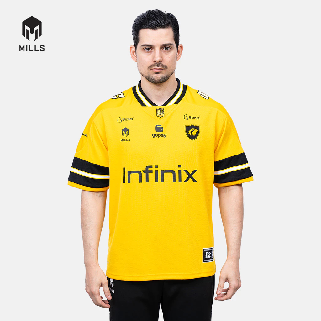 Jual MILLS Jersey Onic Esport Home Jersey Player Issue Yellow 00100521 ...