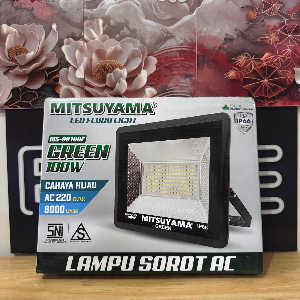 Jual ORIGINAL LAMPU SOROT MITSUYAMA MS-99100F GREEN 100W CAHAYA HIJAU LAMPU SOROT AC | Shopee ...
