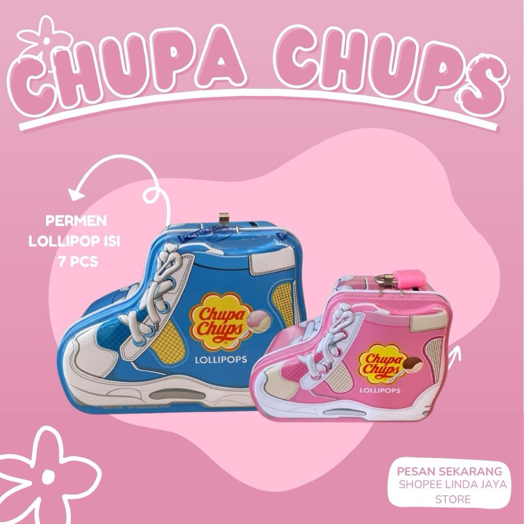 Jual Chupa Chups Lollipop Snickers Shoes 84gram | Shopee Indonesia