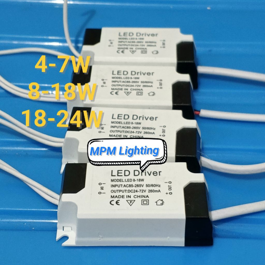 Jual LED Driver Panel/Adaptor Downlight LED 4-8W / 8-18W / 18-24W ...