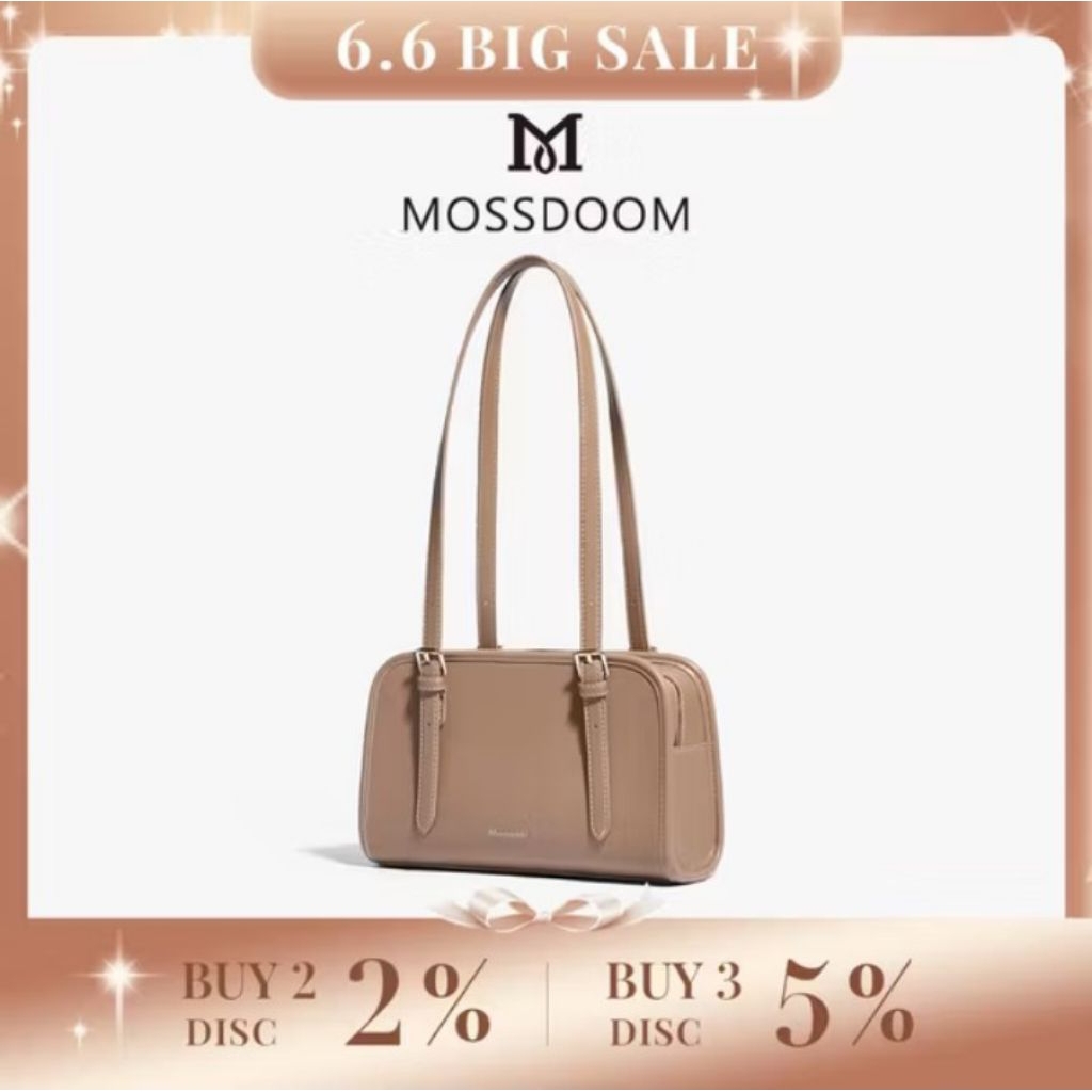 Jual (readystok)MOSSDOOM Tas Wanita RENEE Bag tas bahu sederhana tas ...