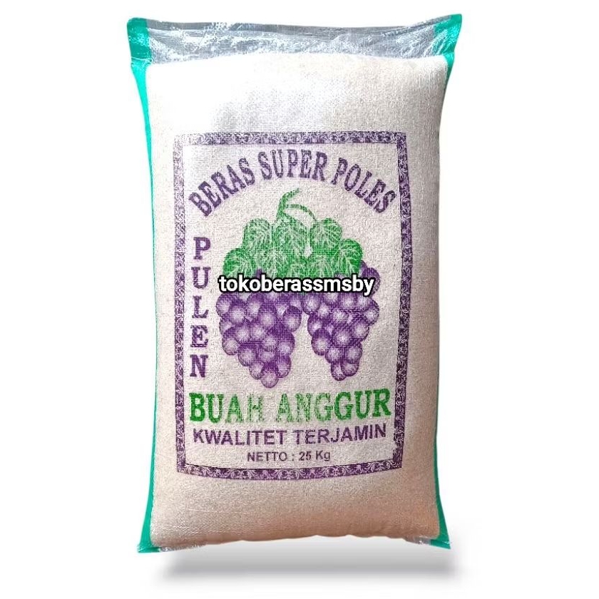 Jual Beras Perah Anggur 25kg | Shopee Indonesia