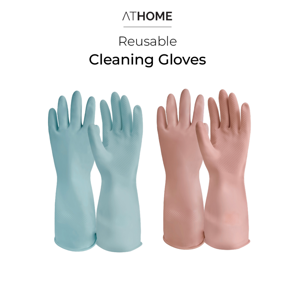 Jual ATHOME Reusable Cleaning Gloves / Sarung Tangan Pembersih Cuci ...