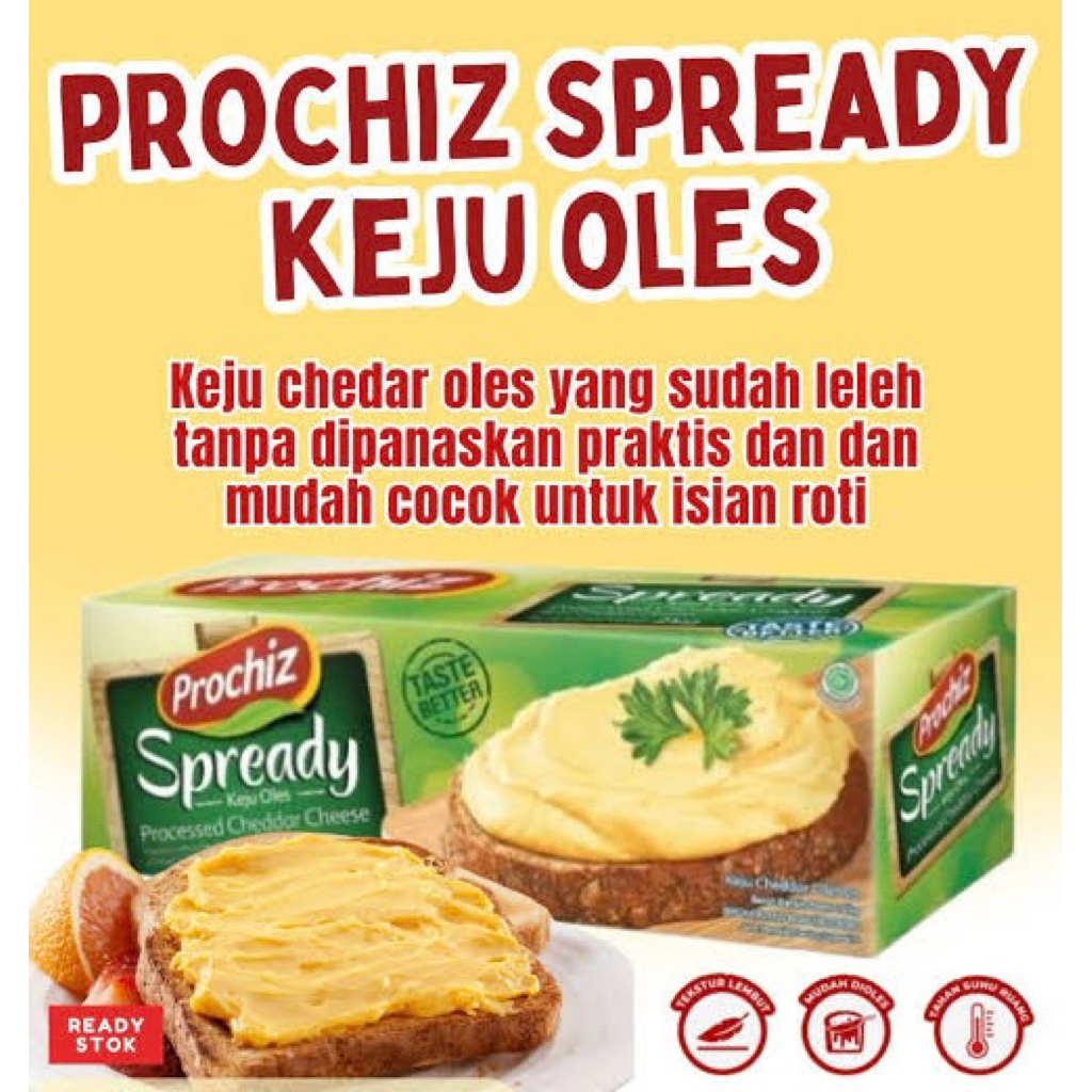 Jual keju oles prochiz spready 2 kg | Shopee Indonesia