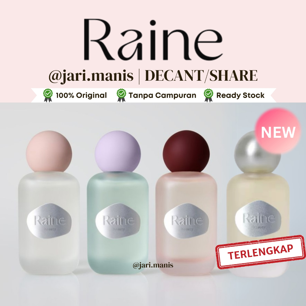 Jual decant share Raine Beauty Ambivert she blooms about her tester ...