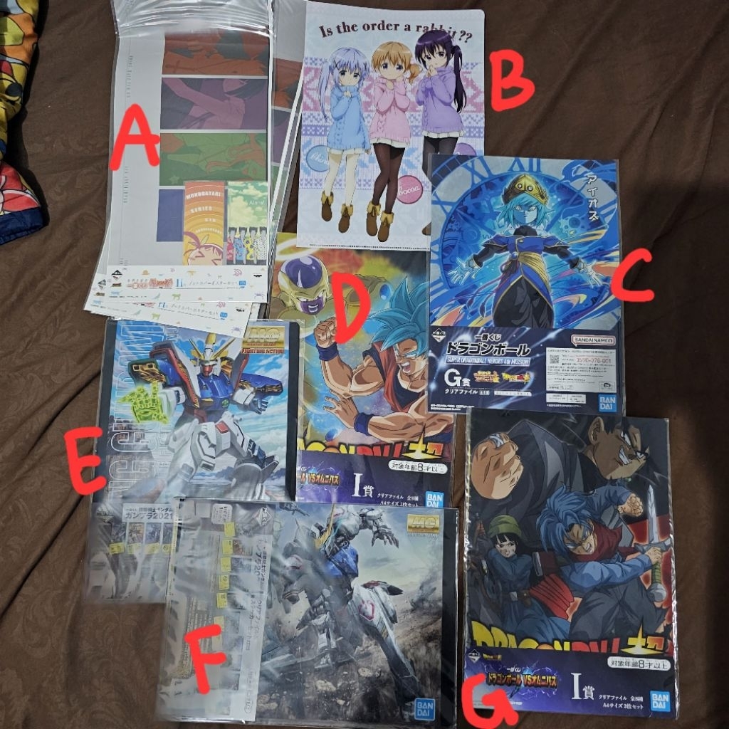 Jual original merchendise merch mix anime dragonball gundam | Shopee ...