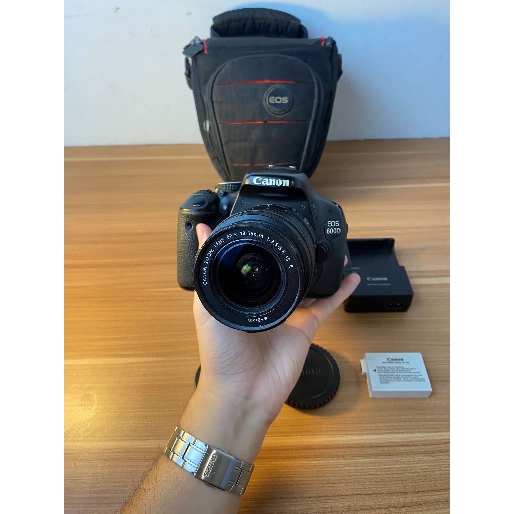Jual Canon 600D Kit Bekas | Shopee Indonesia