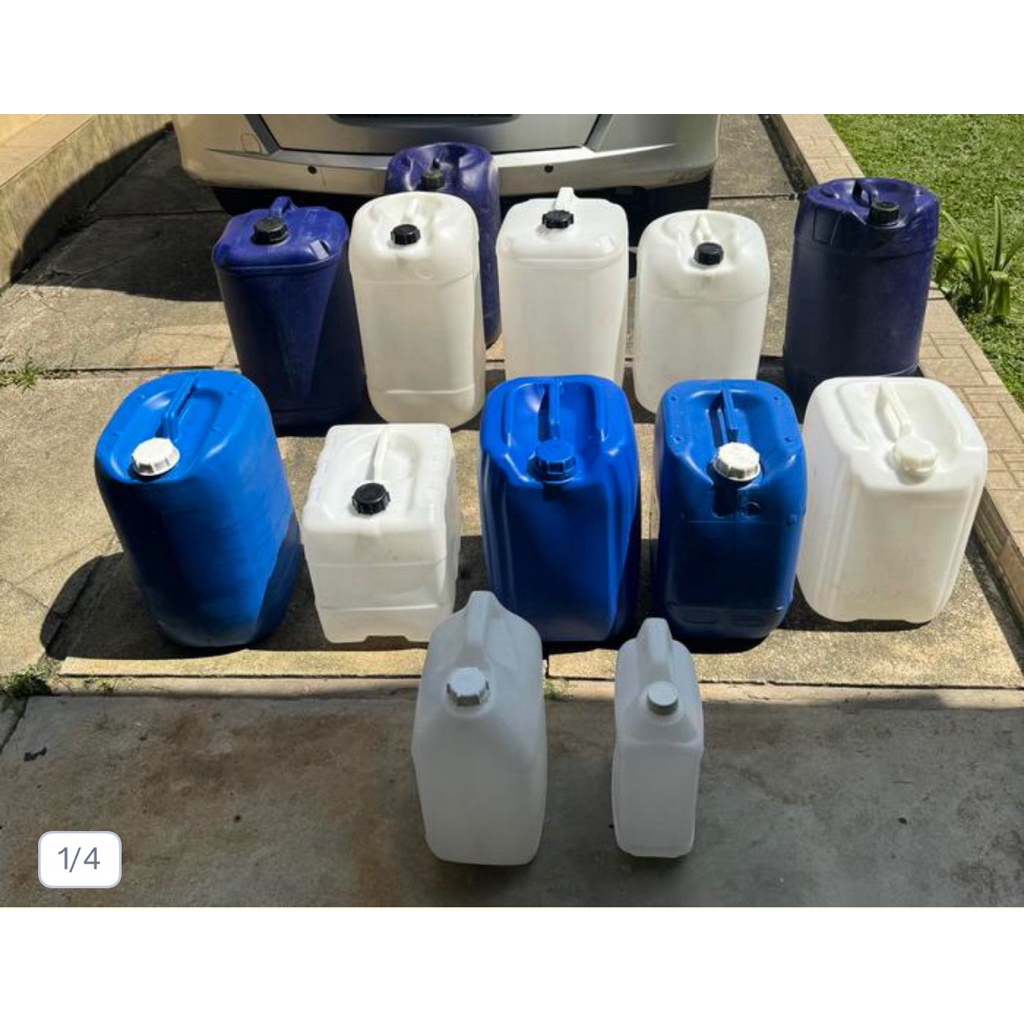 Jual jerigen plastik berbagai ukuran 5-30L | Shopee Indonesia
