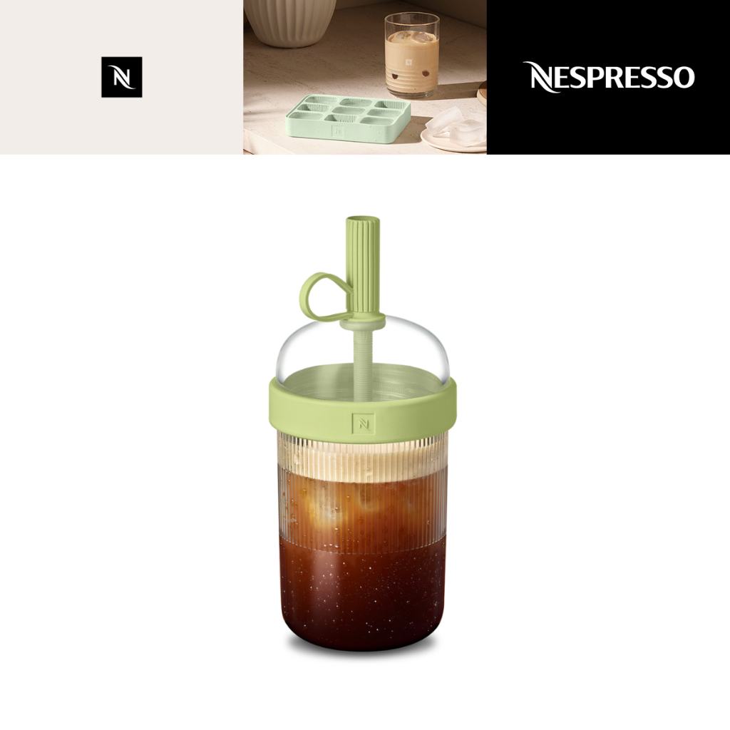 Jual Nespresso Barista Iced Tumbler Pistachio Green (Botol Minum ...