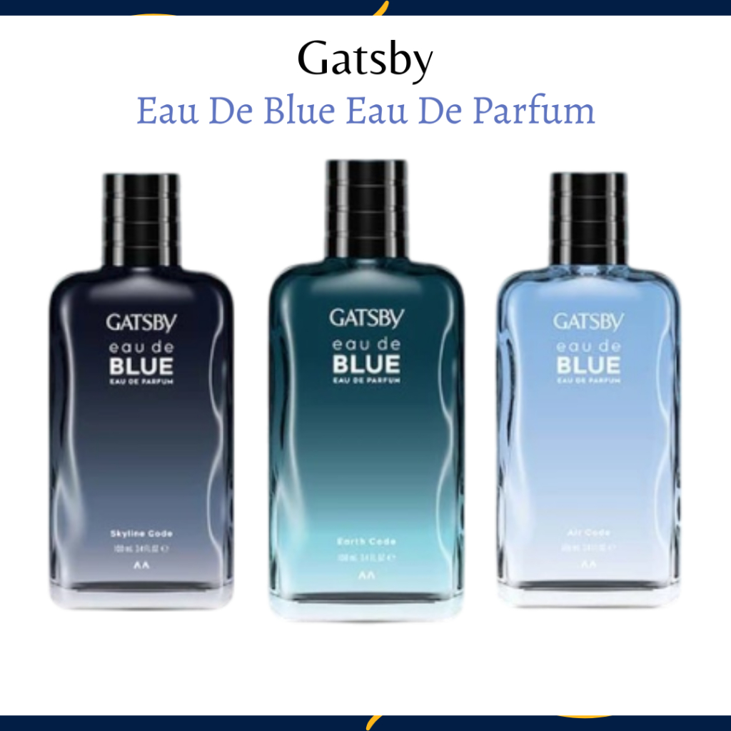 Jual Gatsby Eau De Blue Parfum 100ml/Parfum Pria | Shopee Indonesia
