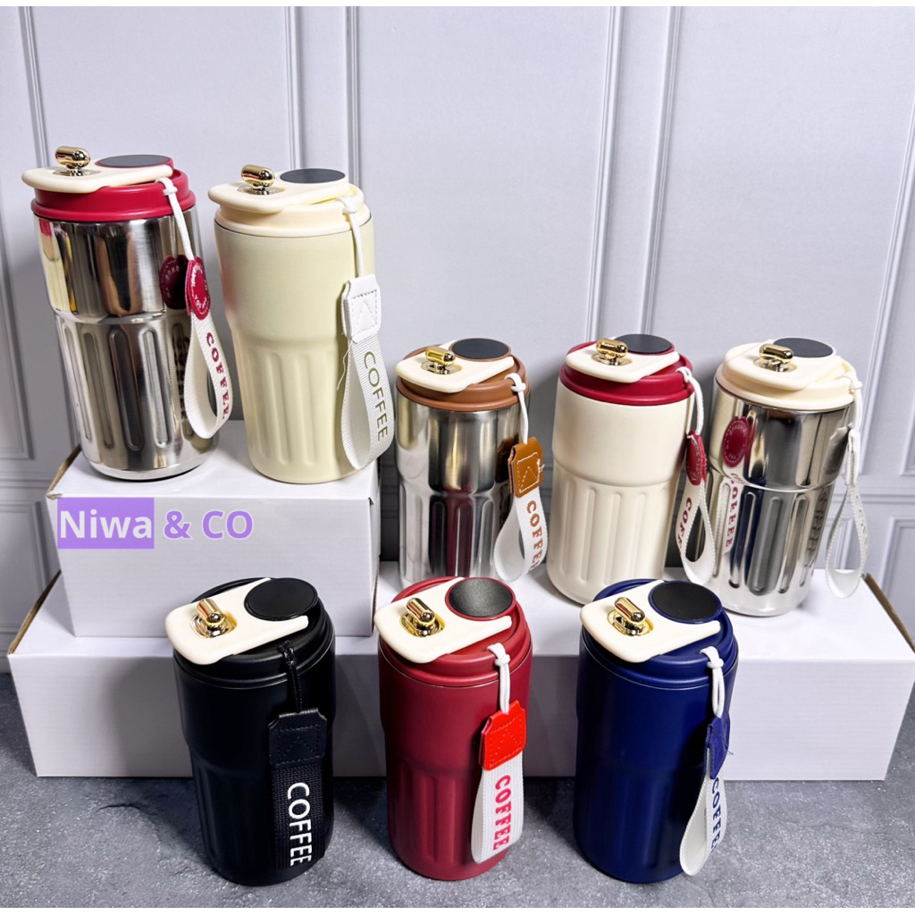 Jual Tumbler termos stainless steel mug coffee SUS 316 ukuran 450 ML ...