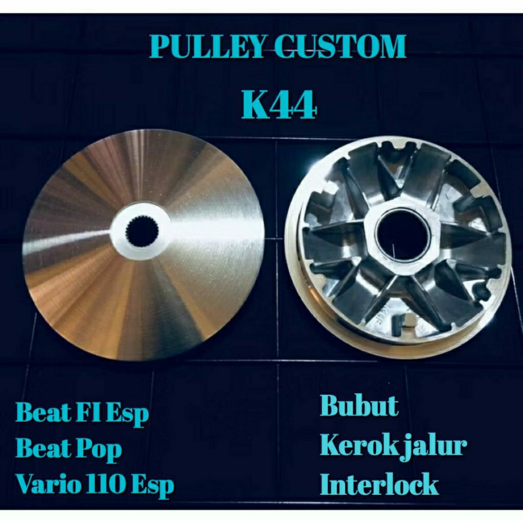 Jual RUMAH ROLLER BEAT SCOOPY STATER HALUS KODE K44 SET PULI CUSTOM ...