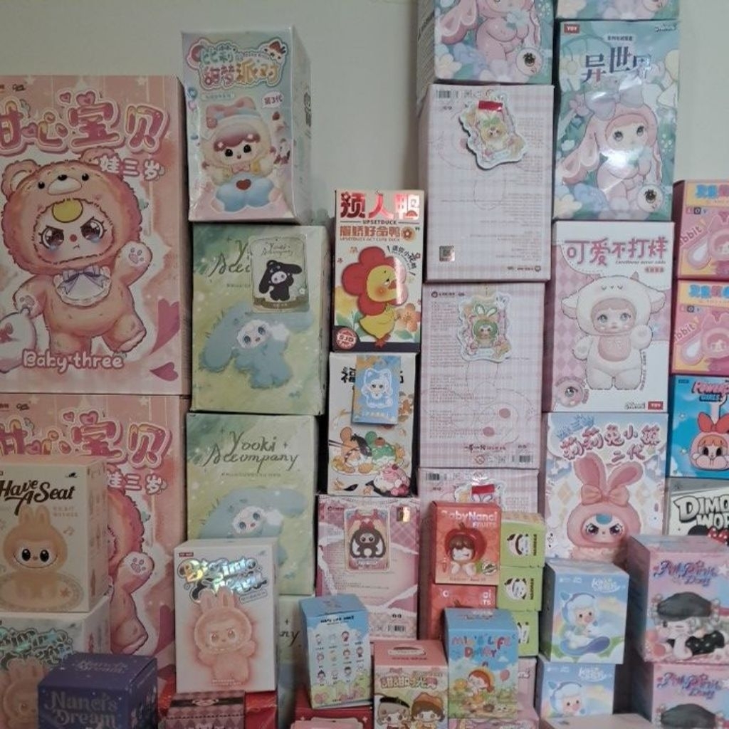 Jual [READY STOCK] LABUBU, BB3, YOOKI, KIMMON, LIILA, NOMMI, BABY ...