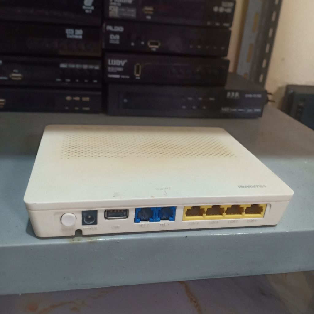 Jual HUAWEI HG8546M XPON ONT EPON/GPON PLUS ADAPTOR | Shopee Indonesia