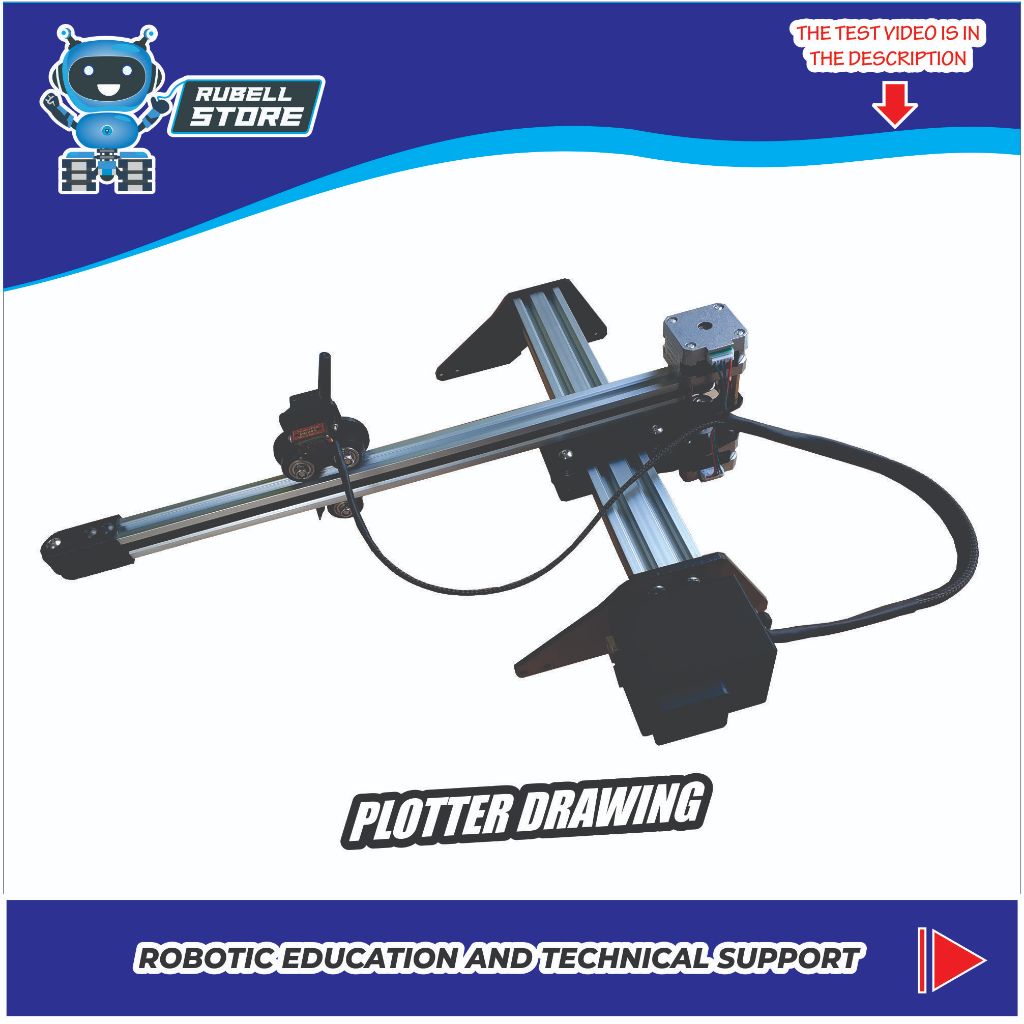 Jual Plotter Drawwing Arduino Esp-32 Wifi Alat Gambar dan Tulis ...