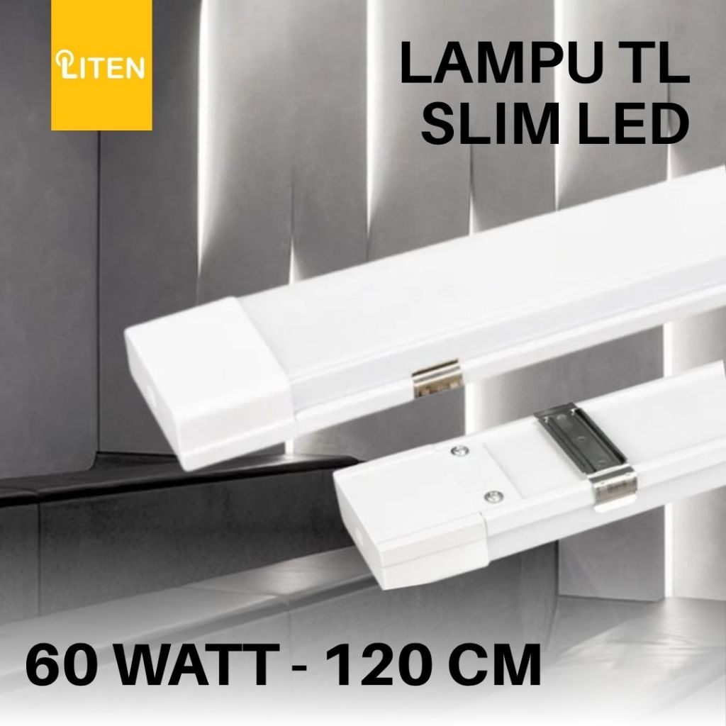 Jual Lampu TL Slim Tube KOTAK Light T8 LED 30W-60cm 60W-120cm / Lampu ...