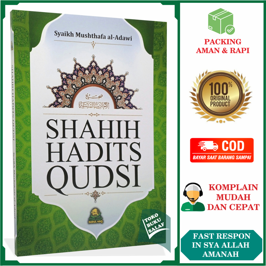 Jual Shahih Hadits Qudsi ORIGINAL Syaikh Mushthafa Al-Adawi Shohih ...