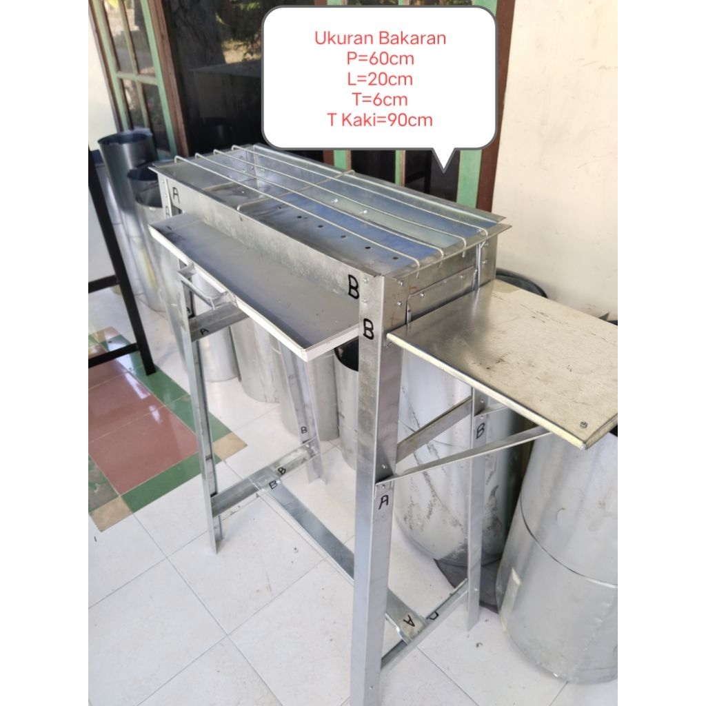 Jual Bakaran sate/Bakaran sosis/Bakaran ikan/Panggangan jagung/Bakaran ...