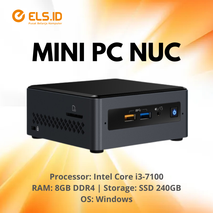 Jual Mini PC Intel NUC i3-7100 8GB SSD 240GB Windows | Shopee Indonesia