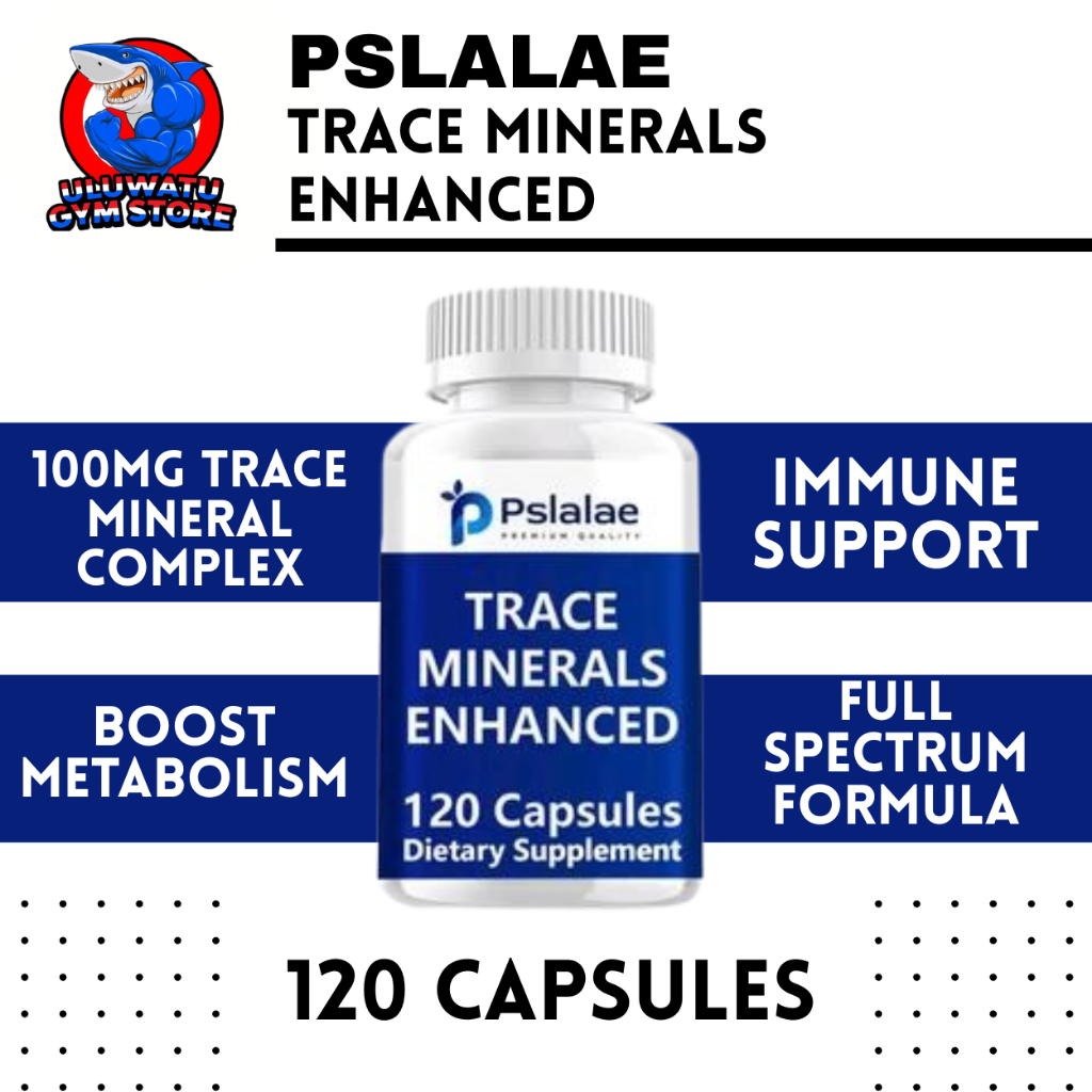 Jual Pslalae USA Trace Mineral 100Mg Tace Mineral Complex 120 Capsules ...