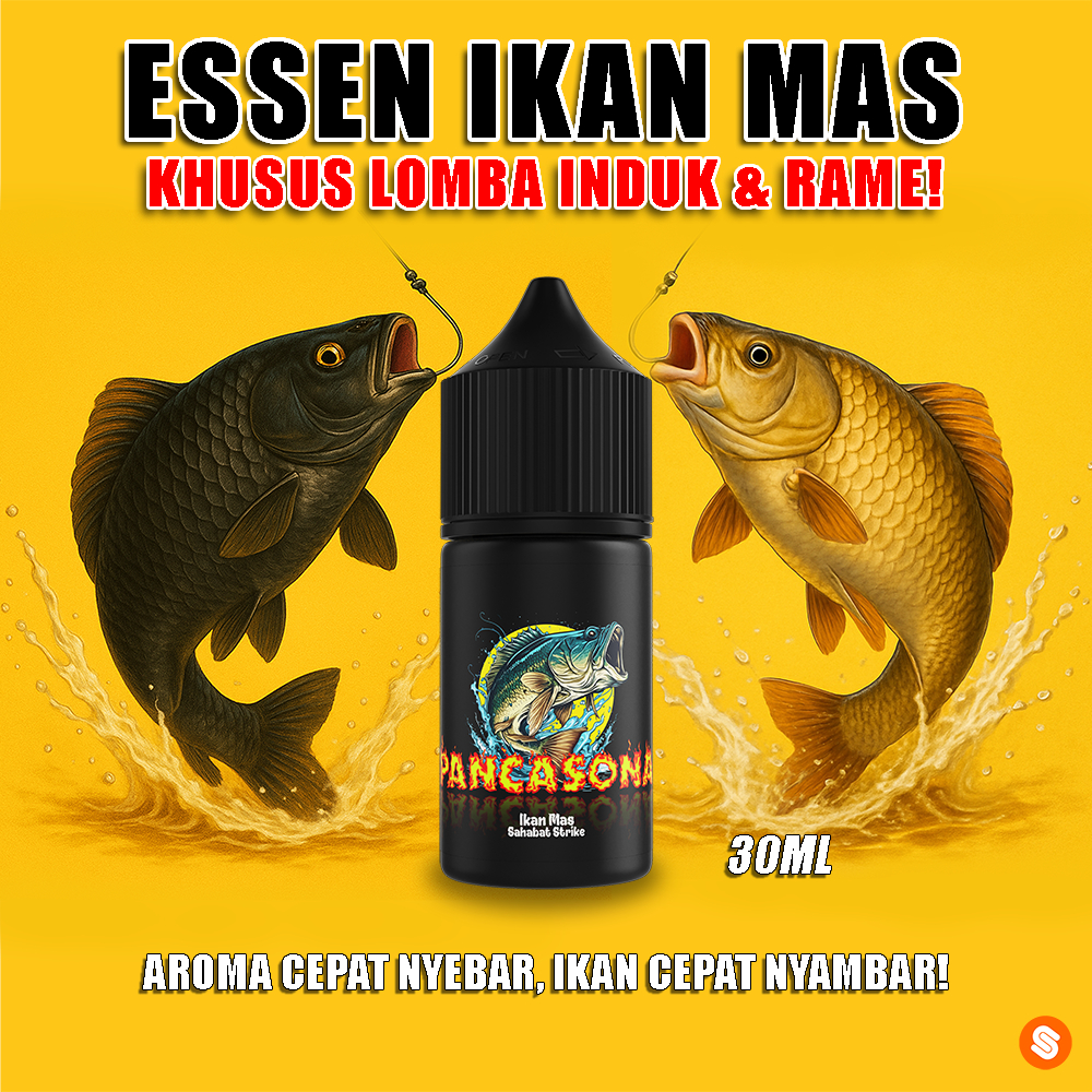 Jual Pancasona Essen Ikan Mas Aroma Pisang Ambon Kamper Melati Keraton ...