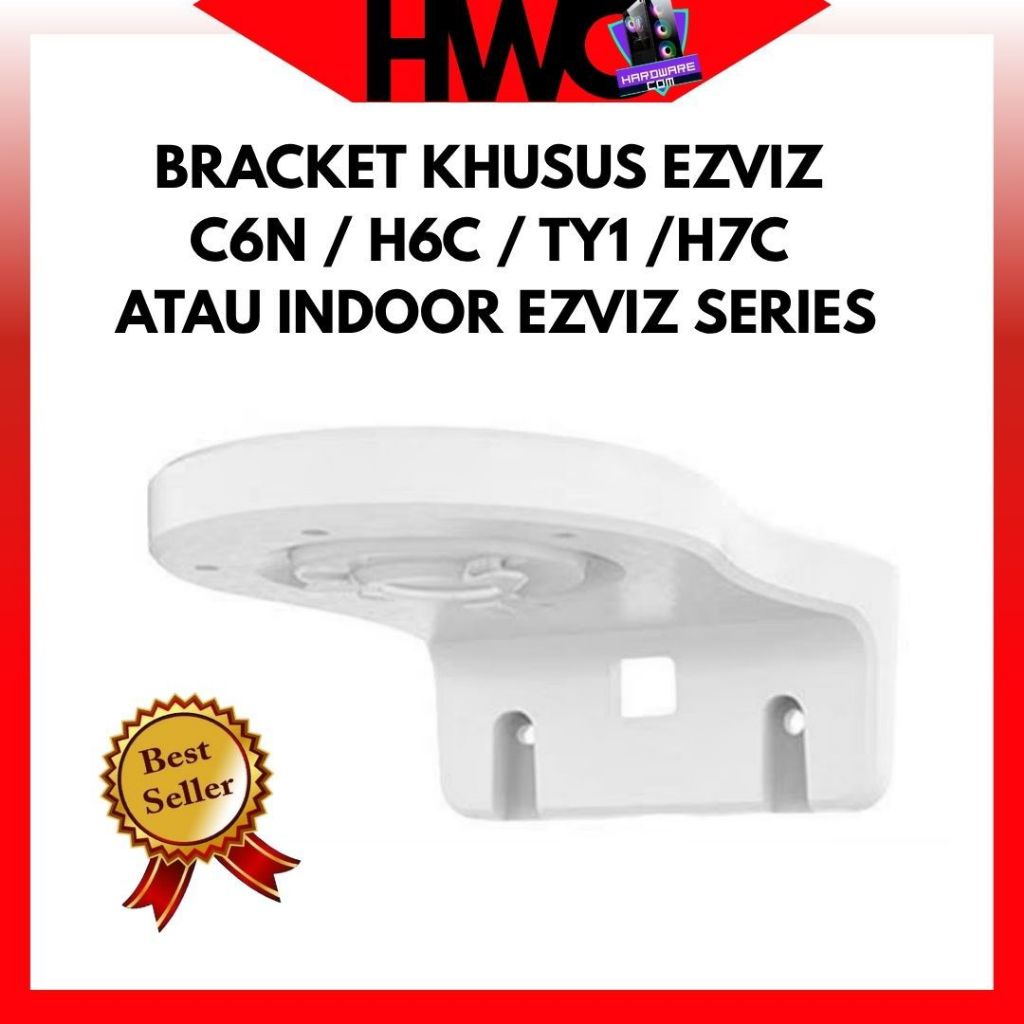 Jual BRAKET EZVIZ INCLUDE BAUT C6N /H6C/ TY1 / H7C BRACKET DINDING ...