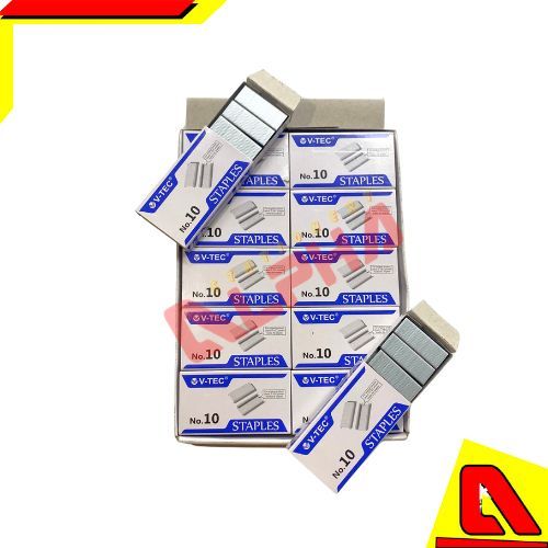 Jual ISI STAPLES V-TEC REFIL ISI STAPLES V-TEC No.10 | Shopee Indonesia