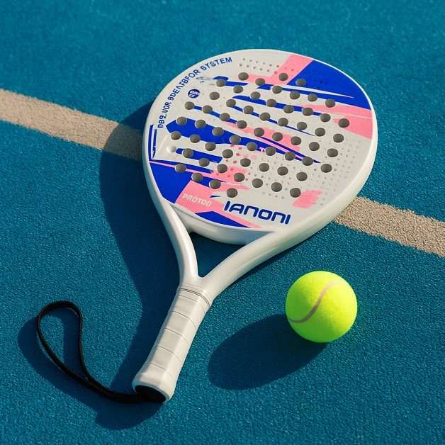 Jual Raket Padel Ianoni Full Carbon Teardrop Original Padel Racket ...