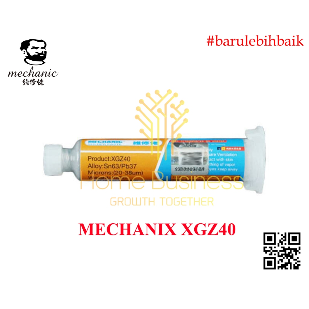 Jual MECHANIC ZG40 ZG-40 ZG - 40 Timah Pasta Solder Paste | Shopee ...