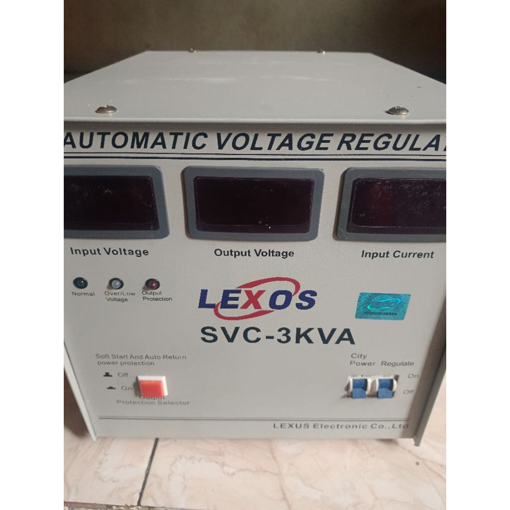 Jual stavol stabilizer lexos 3000 watt | Shopee Indonesia