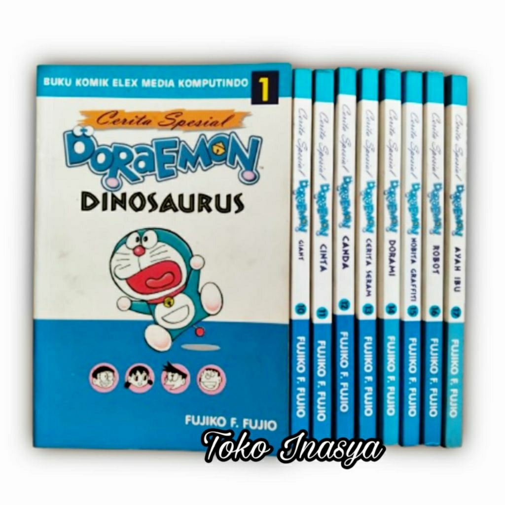 Jual MANGA / KOMIK DORAEMON CERITA SPESIAL (FUJIKO F FUJIO) FULLSET VOL 1-17 TAMAT / ORIGINAL ...