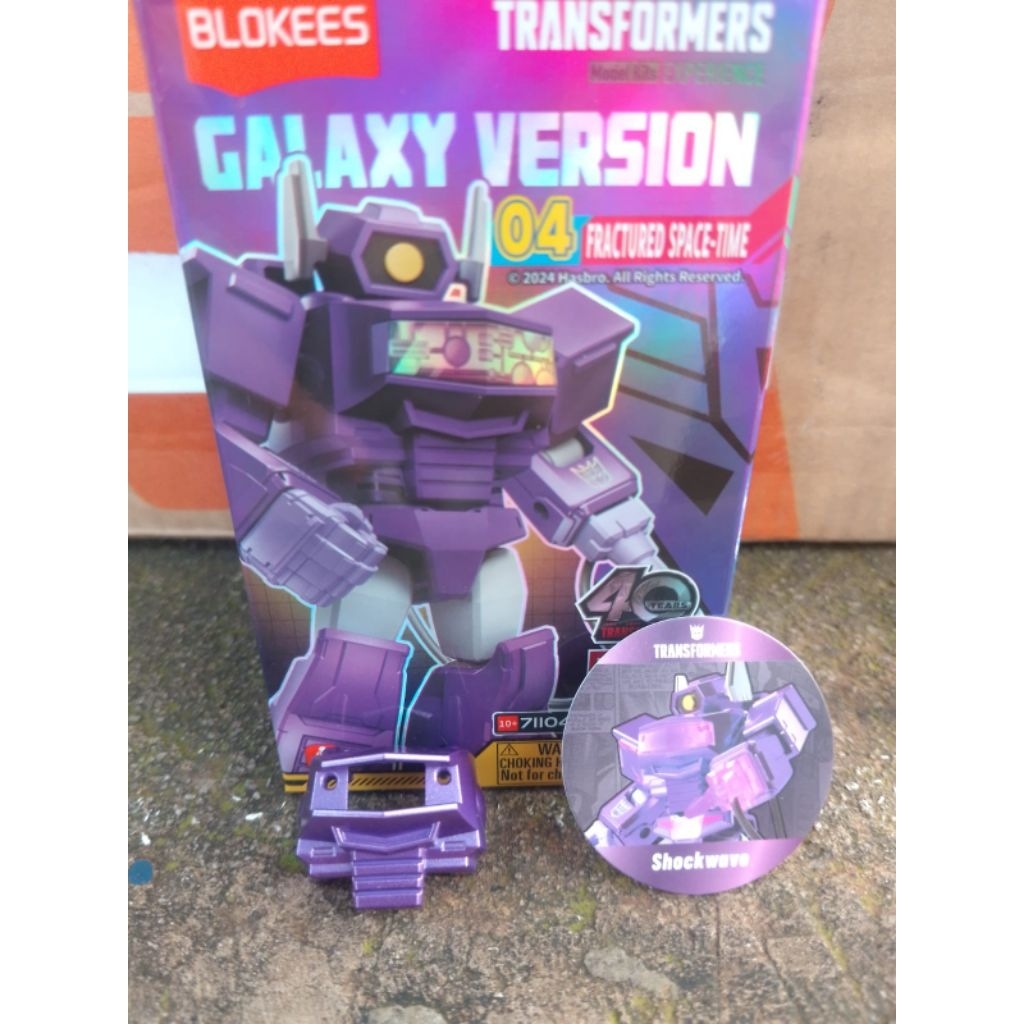 Jual Blokees blokis Transformers OFC GV04 SECRET SHOCKWAVE | Shopee ...