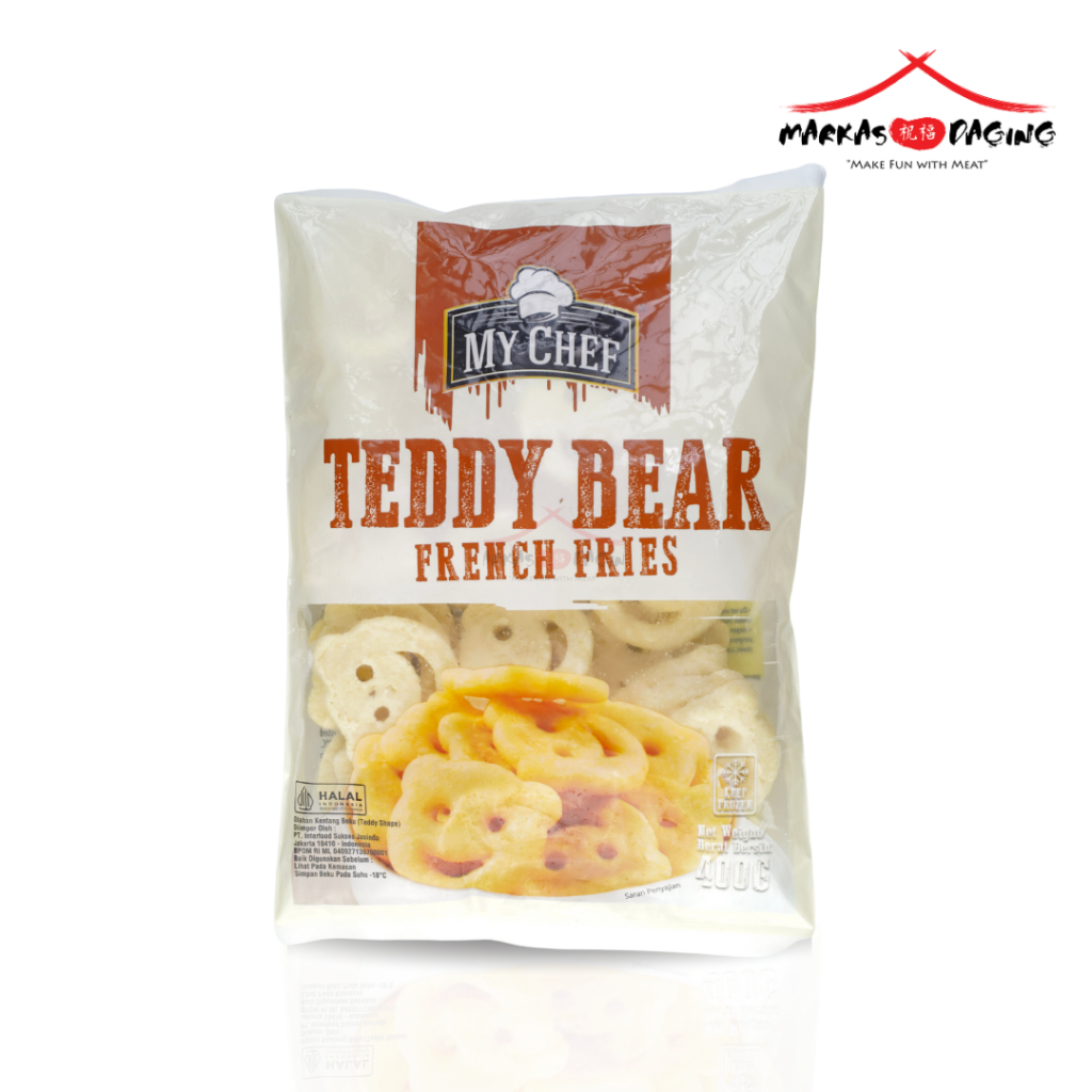 Jual My Chef TEDDY BEAR French Fries 400gr - Markasdaging | Shopee ...