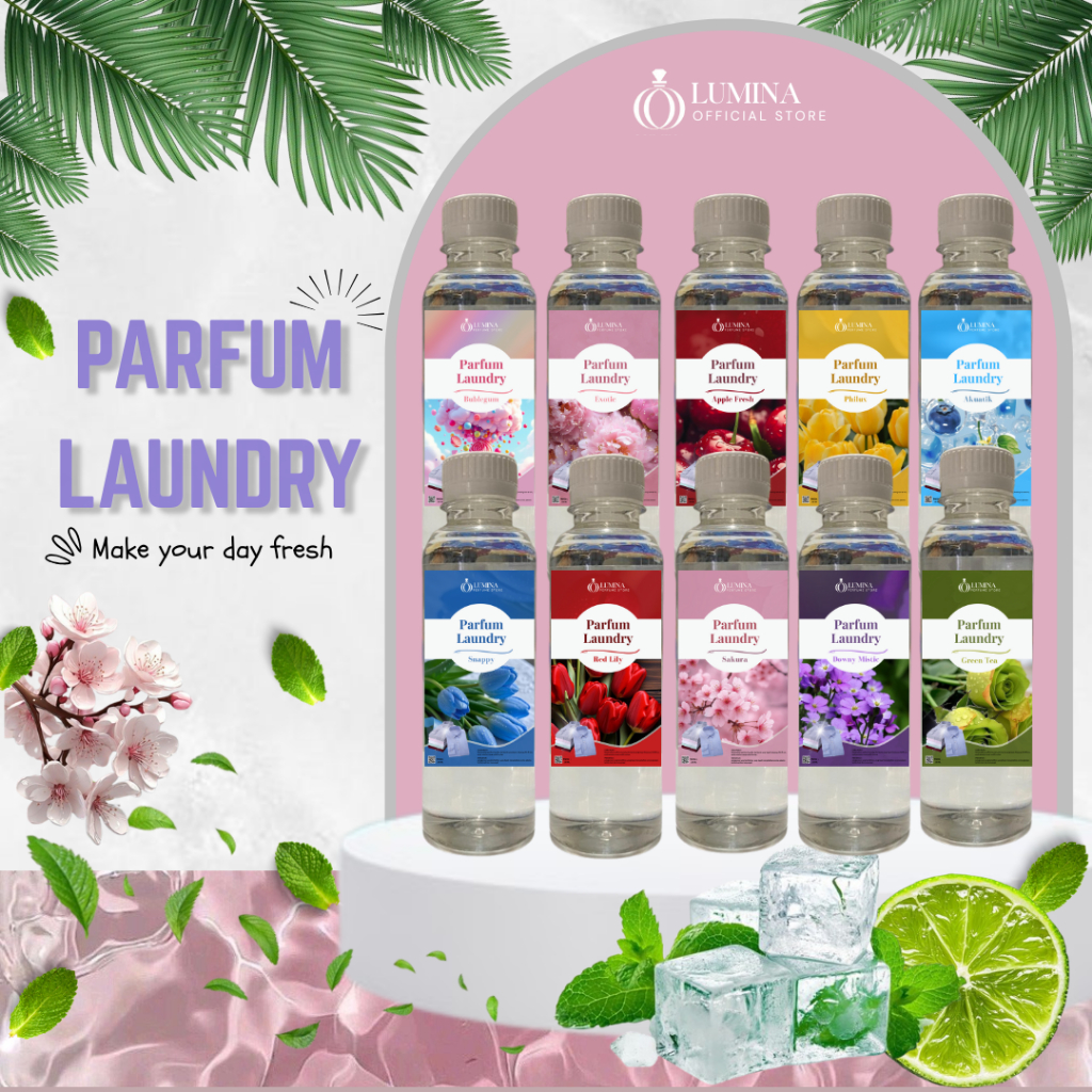 Jual LUMINA-Parfum Pewangi Laundry 250 ML Anti Bacterial | Fresh Mist ...