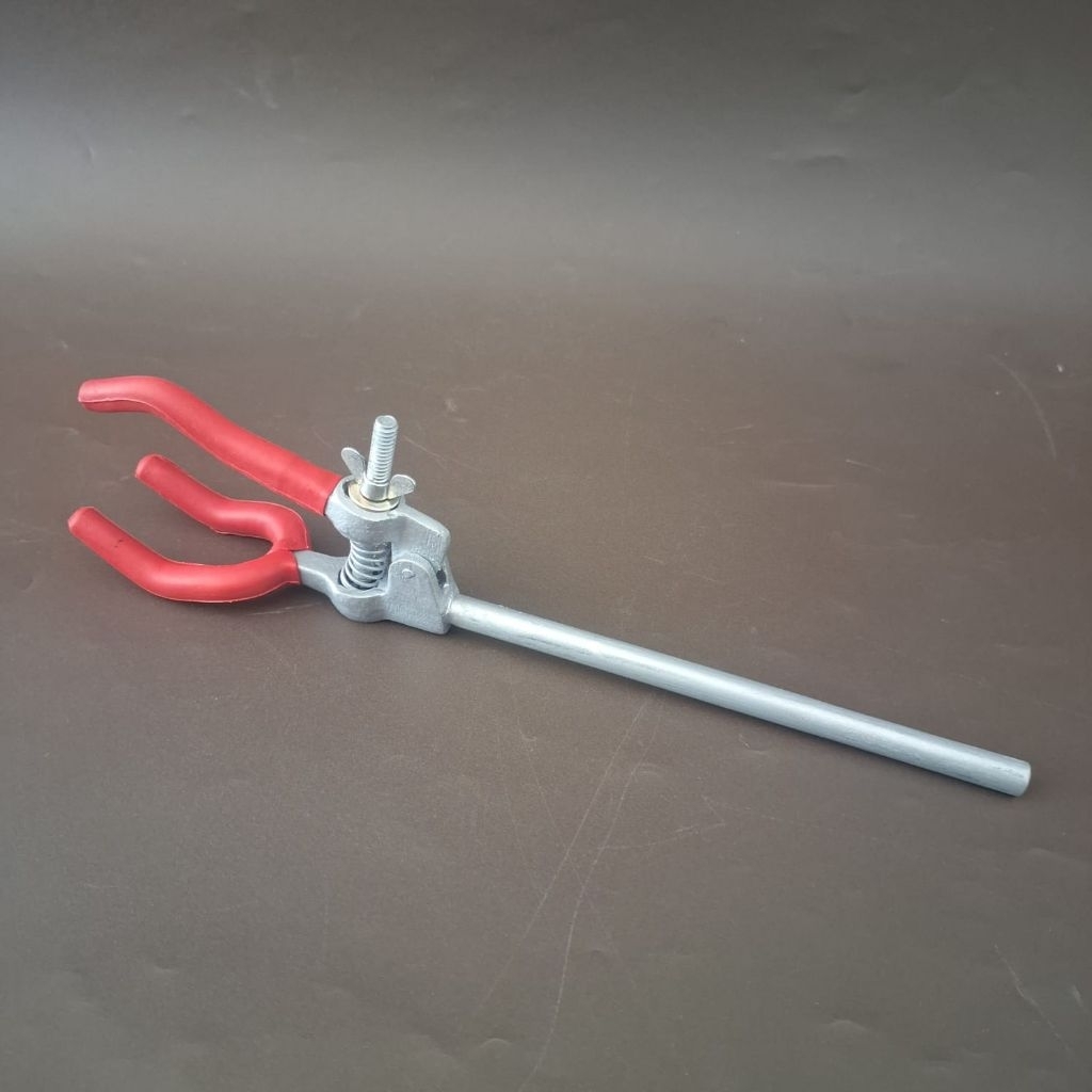 Jual Klem Universal 3 Jari Retort Clamp Laboratorium | Shopee Indonesia