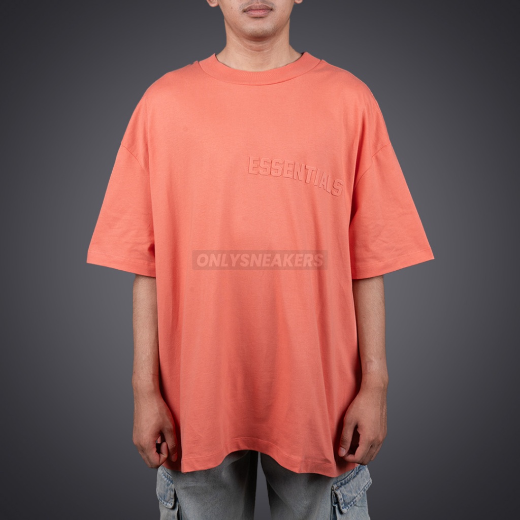 Jual ESSENTIALS FW22 CORAL TEE | Shopee Indonesia