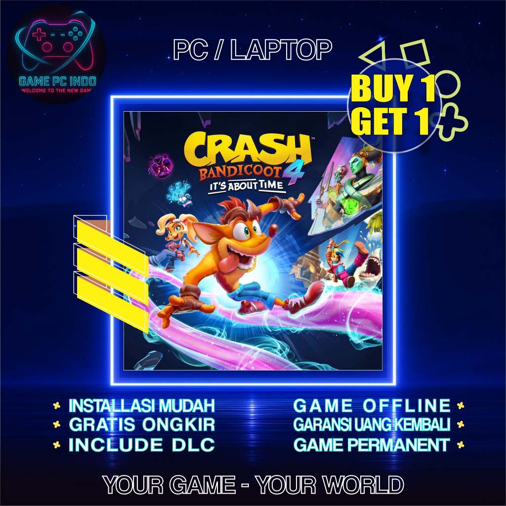 Jual Crash Bandicoot 4 Its About Time PC - Laptop | Shopee Indonesia