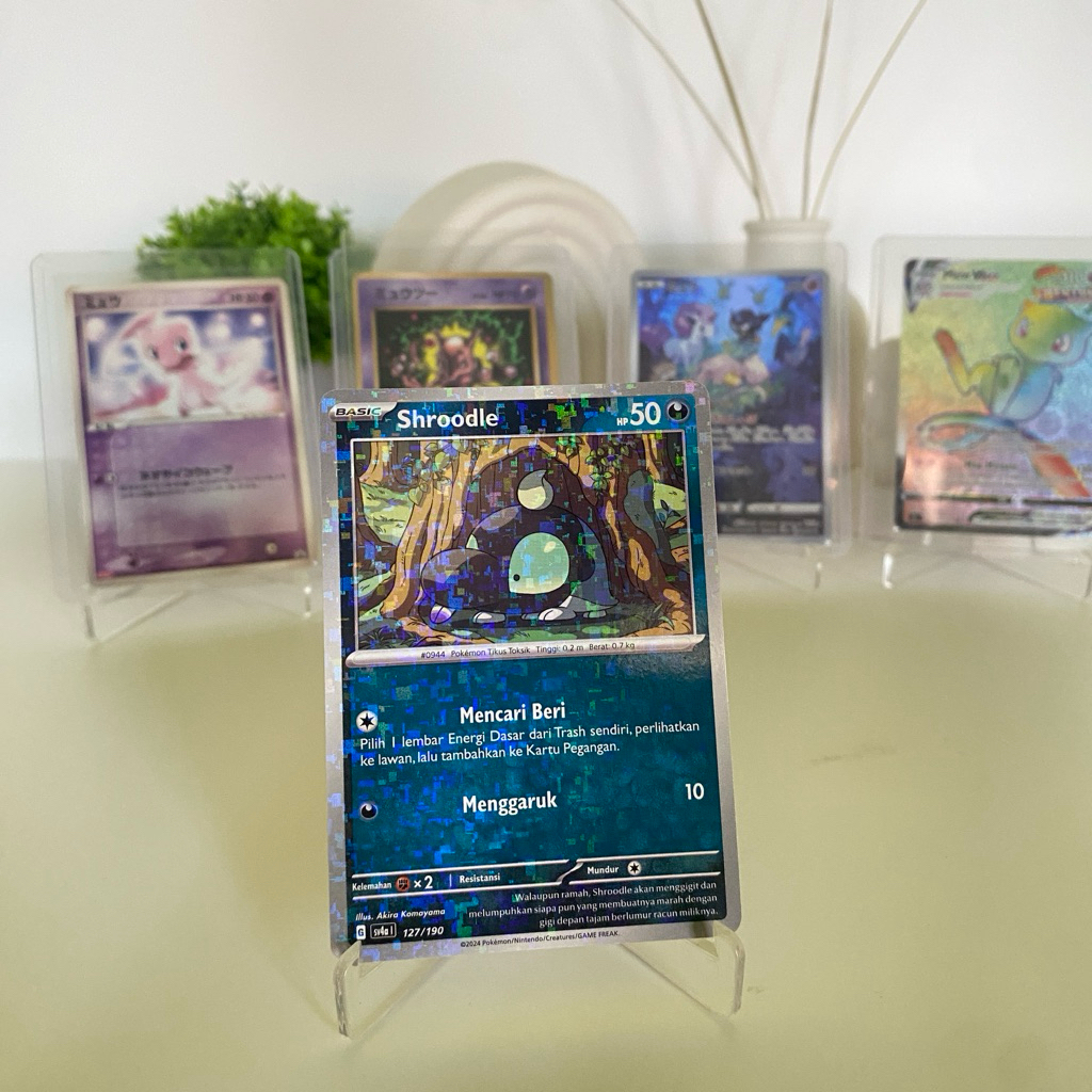 Jual Shroodle 127/190 Reverse Holo Bintik Harta Berkilau TCG Pokemon ...