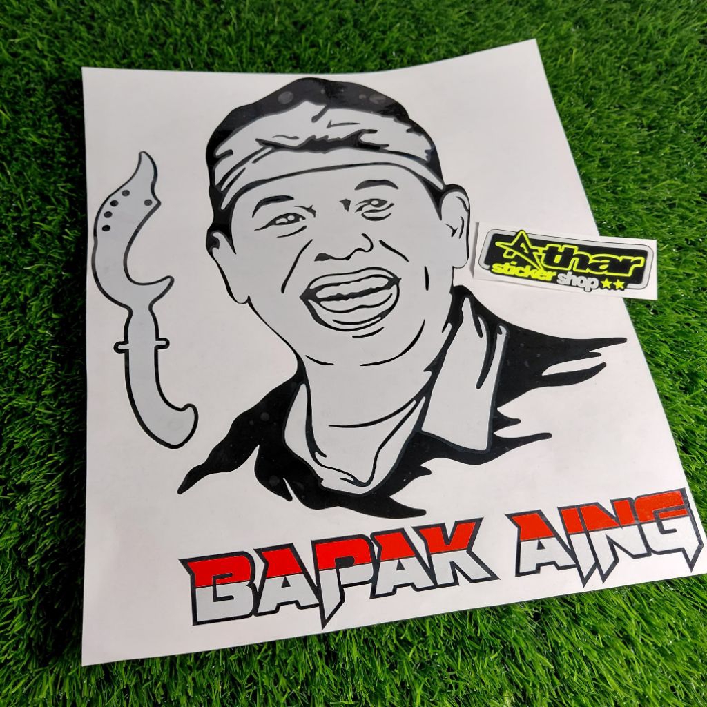 Jual stiker bapa aing cutting gubernur Jawa Barat sticker kang Dedi KDM ...